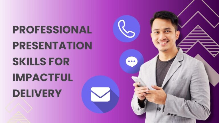 Professional Presentation Skills for Impactful Delivery – SkillFlex